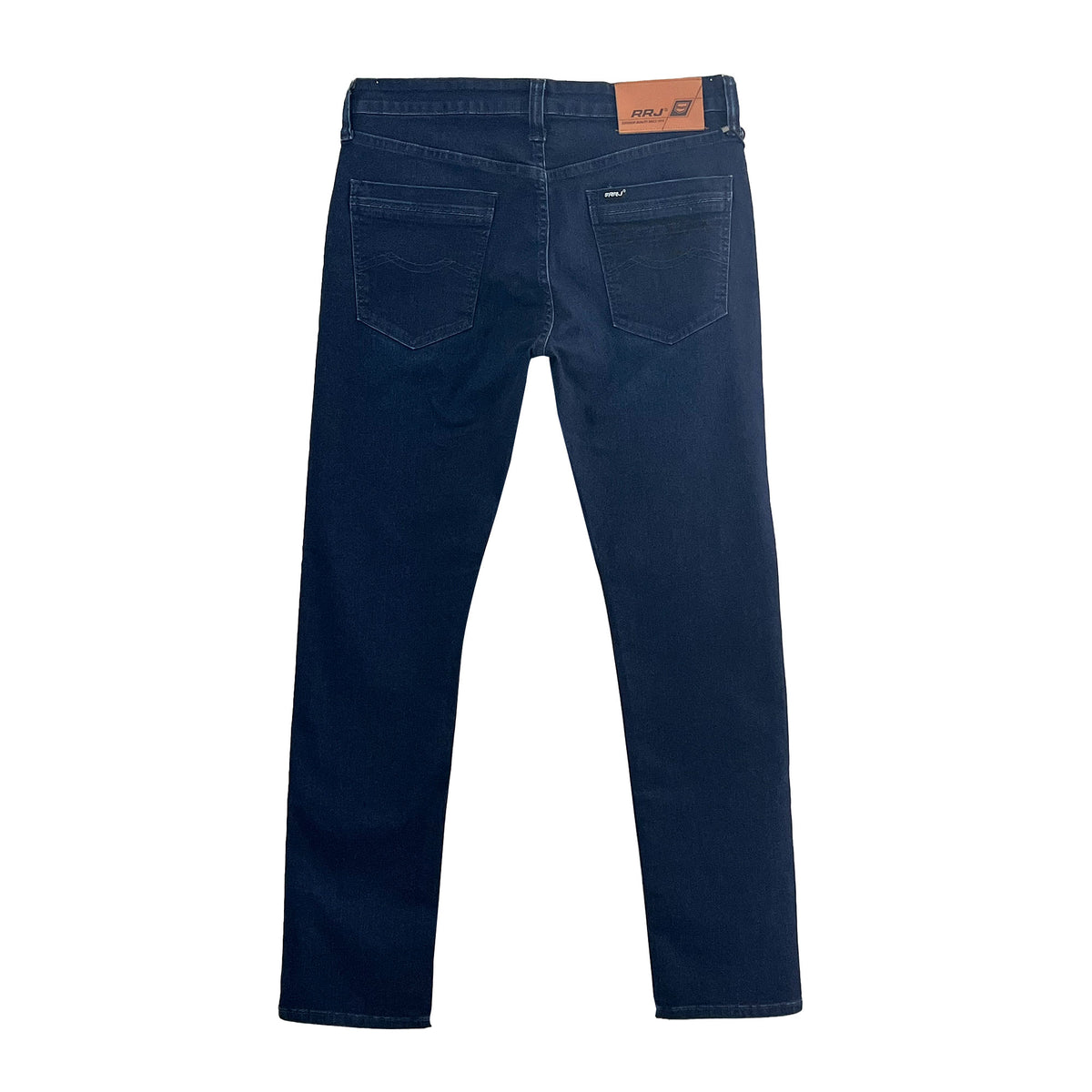 RRJ Men's Basic Denim Pants Superskinny Fitting Mid-Rise 174430-U (Dar ...