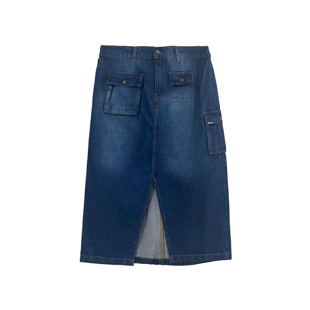 RRJ Ladies Basic Denim Skirt Mid-Rise 170936 (Medium Shade) – Rough ...