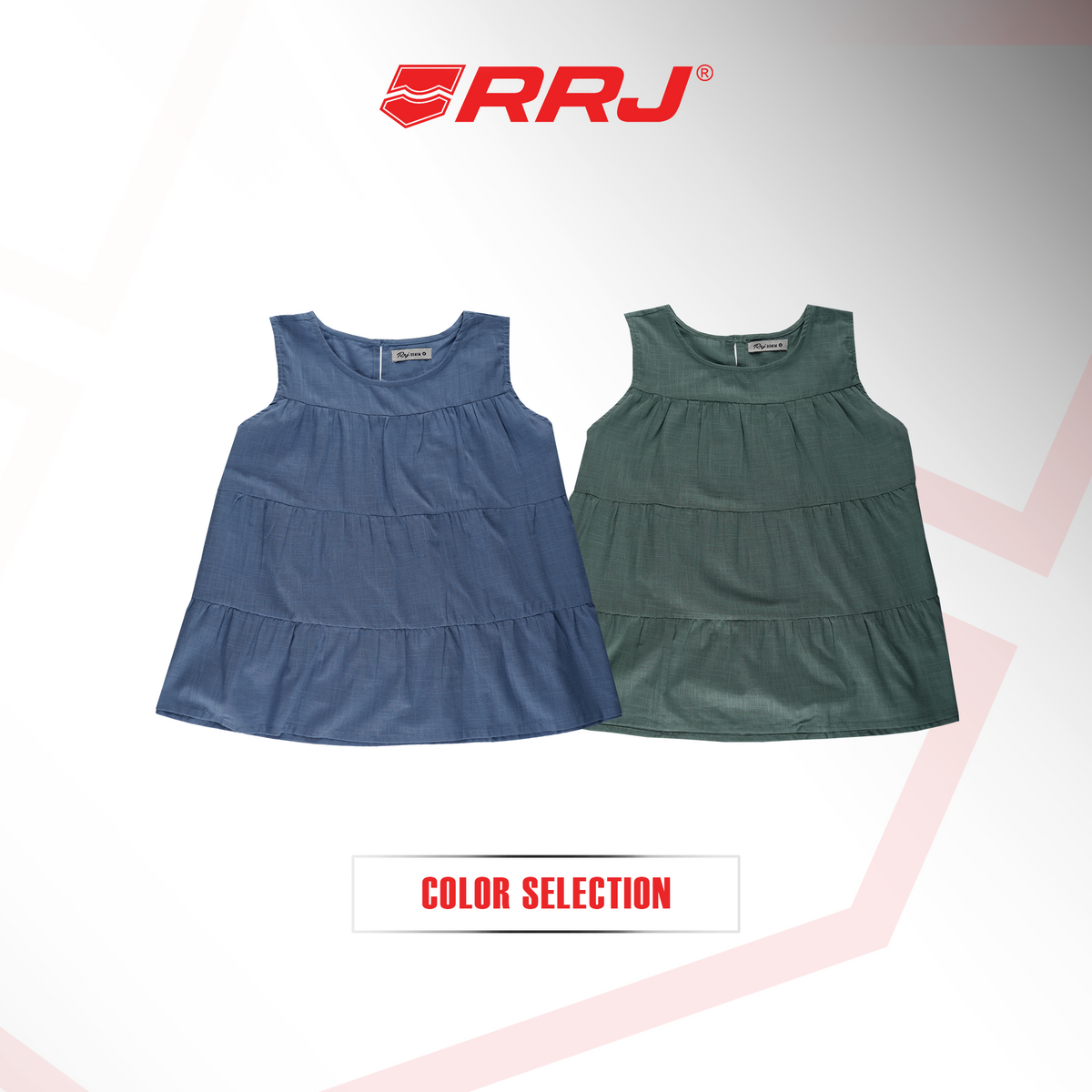 RRJ Ladies Basic Woven Regular Fitting 168718 (Green) – Rough Rider Jeans