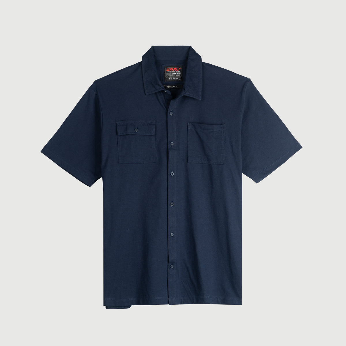 RRJ Men's Basic Woven Short sleeve Polo for Men Regular Fitting Trendy ...